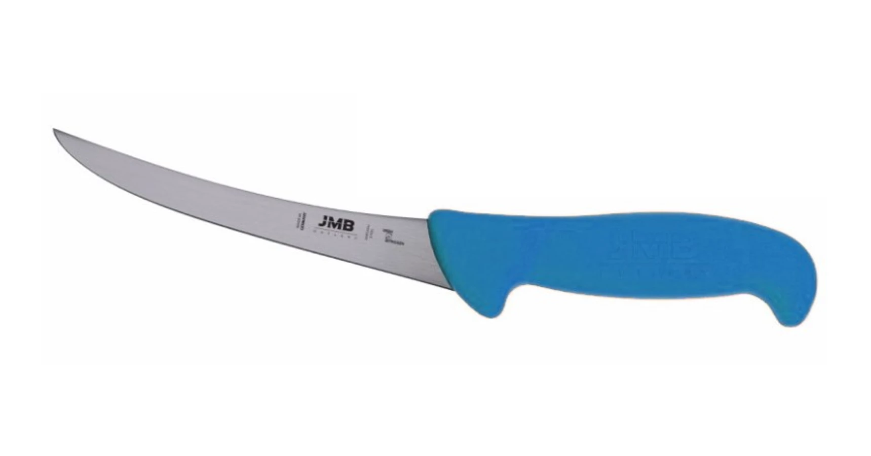 JMB csontozókés ívelt 150 mm pengével, kék (BK02150-BLUE)